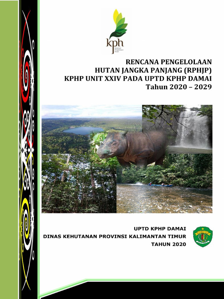 UPTD KPHP Damai Kalimantan Timur 2020 | PDF