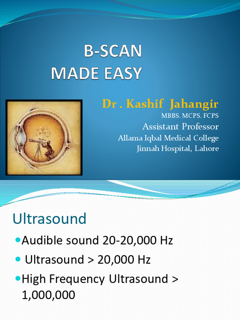 B Scan Interpretation | PDF | Hertz | Medical Ultrasound