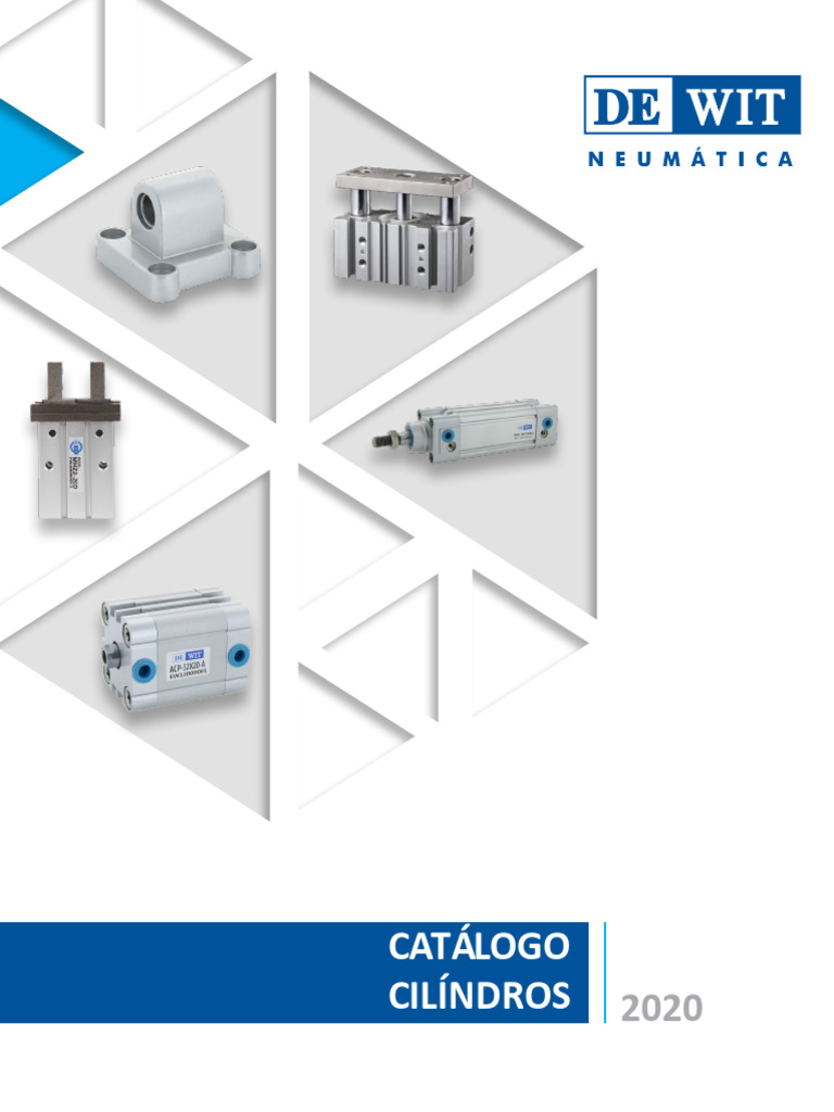 4 DE WIT - Actuadores y Accesorios (2020) | PDF | Solenoide | Pascal ...