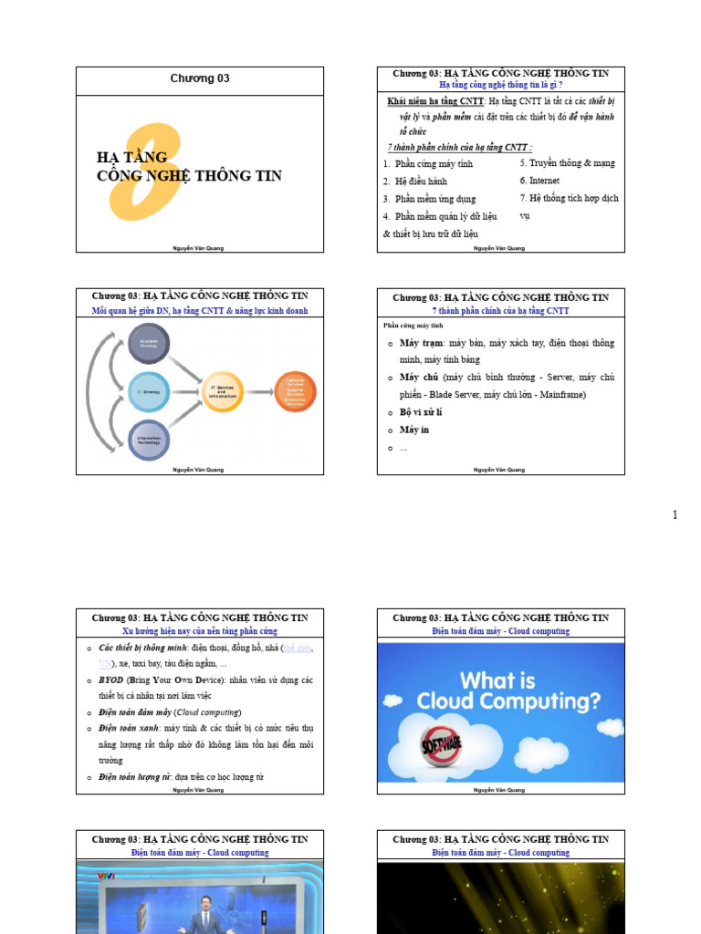 CHG 03 - Ha Tang CNTT (Compatibility Mode) | PDF