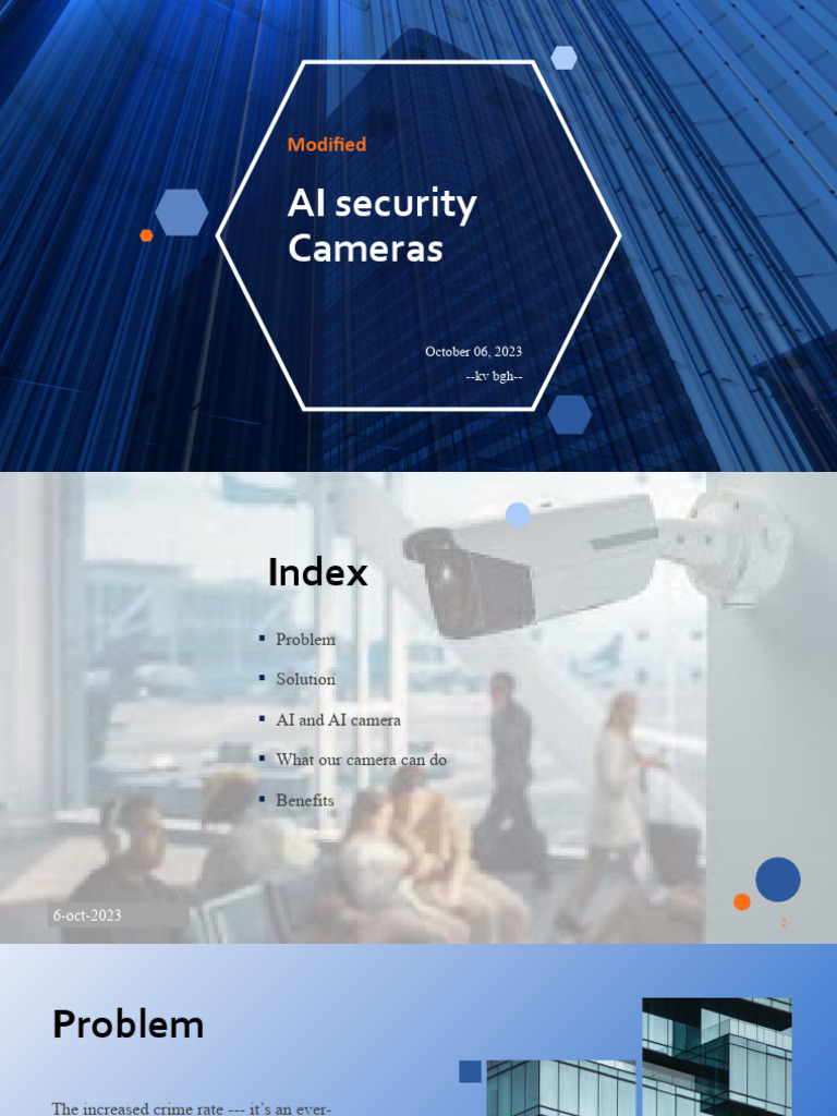 AI Security Cameras | PDF