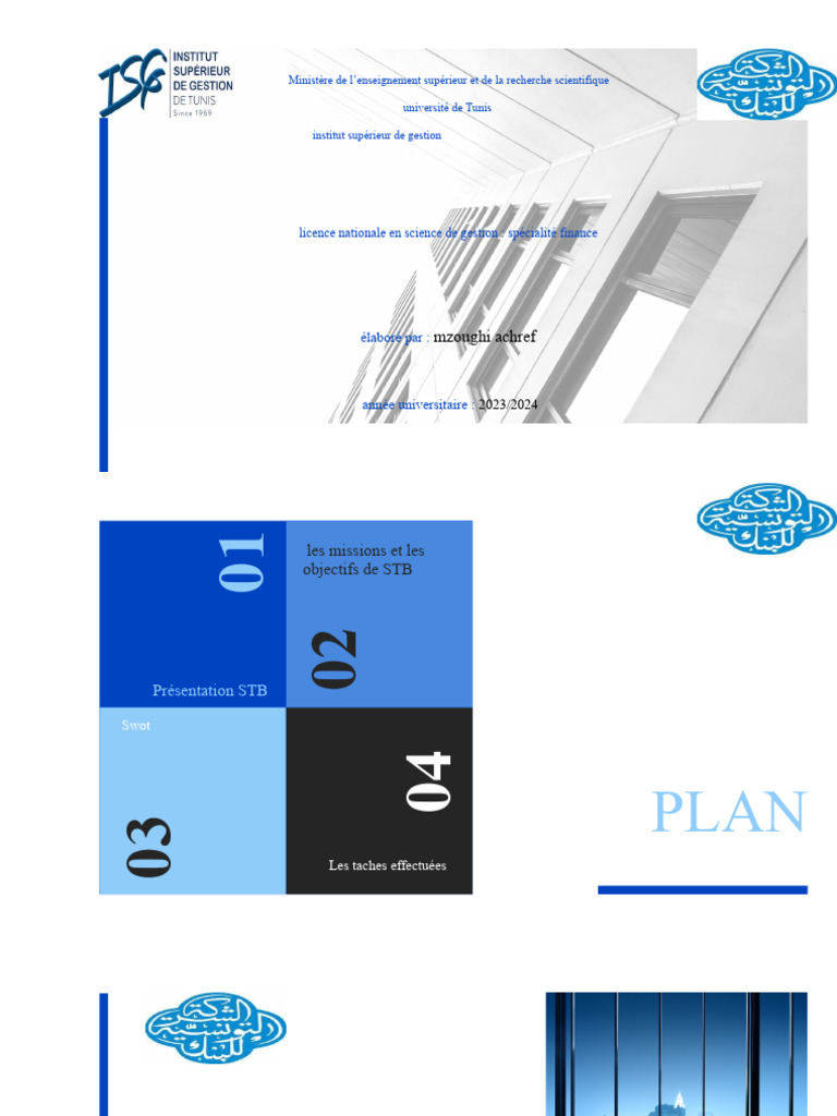 Mzoughi Achref STB | PDF | Banques | Tunisie