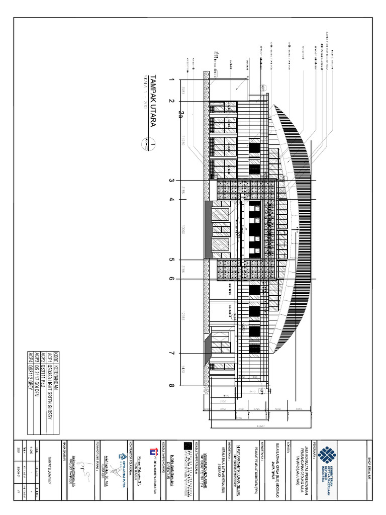 Sd.09.01 Tampak Selatan Acp | PDF