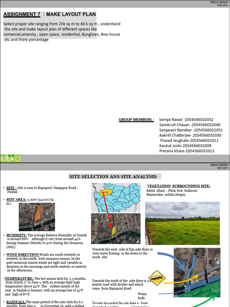 Assignment 7 Layout Plan | PDF