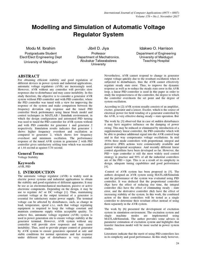 رهيب | PDF | Control Theory | Electric Generator