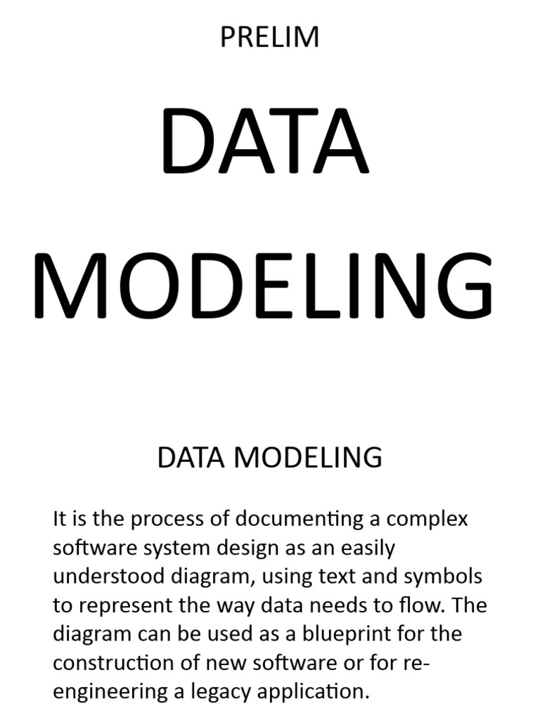2-Data Modeling | PDF | Conceptual Model | Data Model
