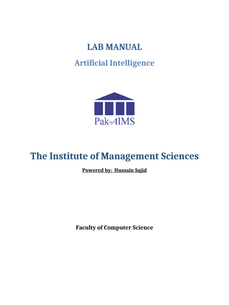 AI Lab Manual Solution | PDF | Python (Programming Language) | Area AI Lab Manual Solution | PDF | Python (Programming Language) | Area