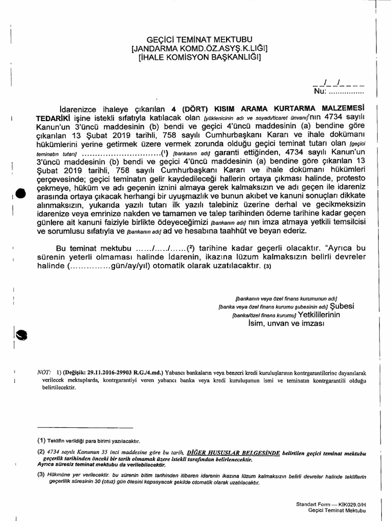 Ã Rnek Formlar | PDF