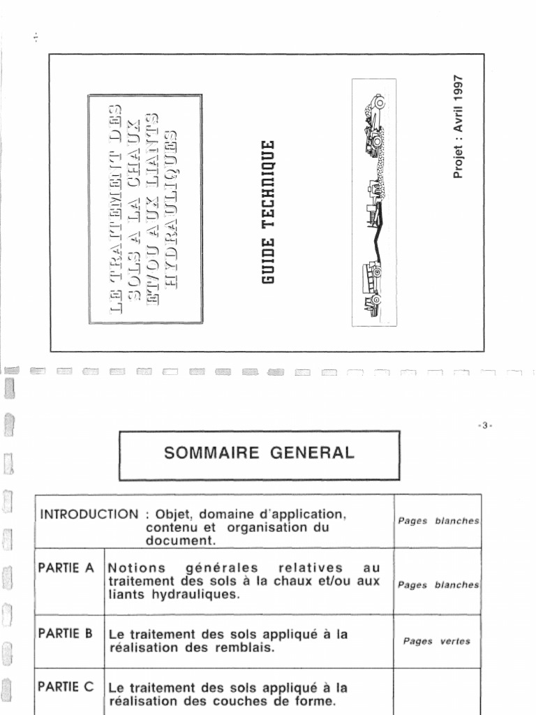 Traitement des sols à la chaux et liants hydrauliques | PDF