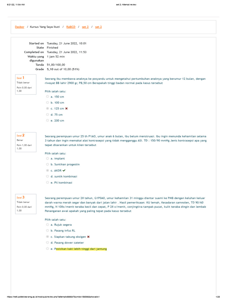 Set 2 - Refreshing UKOM | PDF