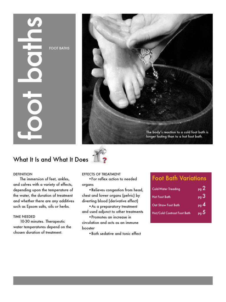 Foot Bath 2 | PDF