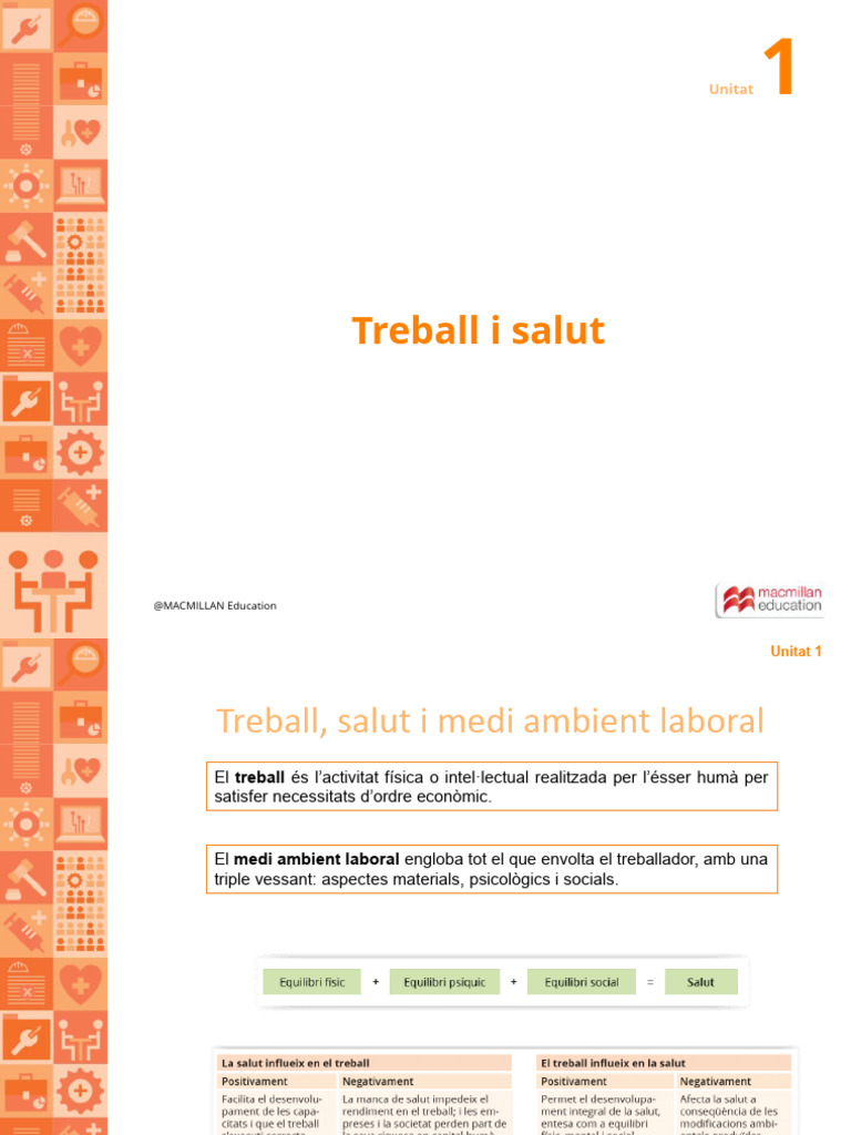 Treball I Salut: Unitat | PDF