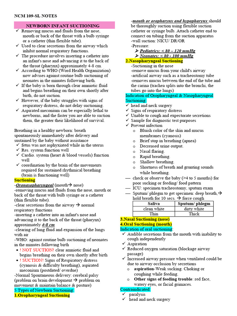 NCM 109-Sl-Reviewer | PDF | Cardiopulmonary Resuscitation | Cardiac Arrest