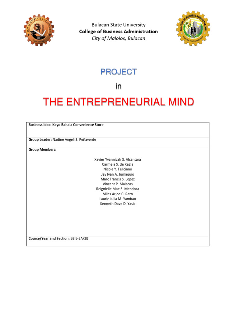 IE 3A-3B - KayoBahalaConvienceStore | PDF