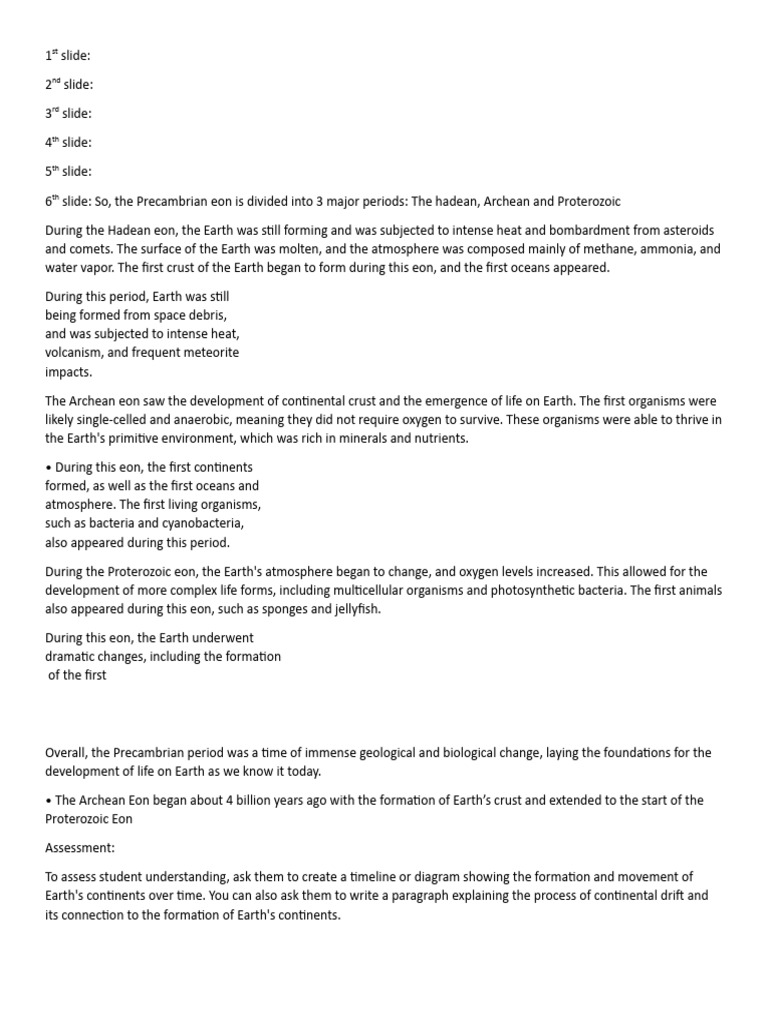 SCRIPT | PDF | Earth | Continent