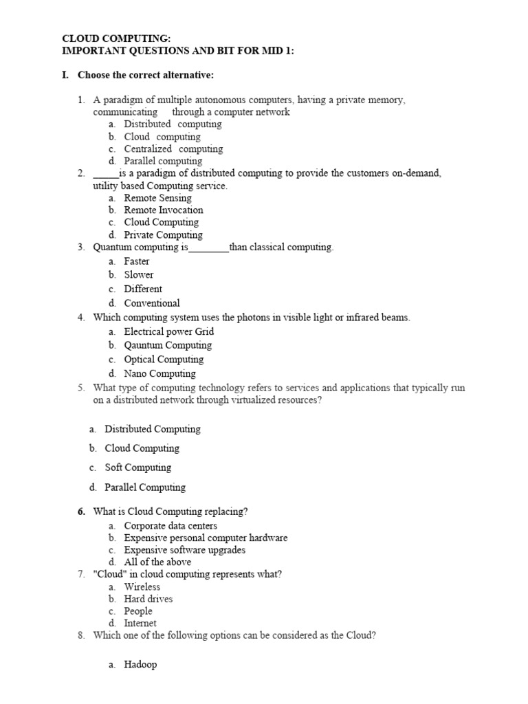 Impq For Cloud Computing | PDF