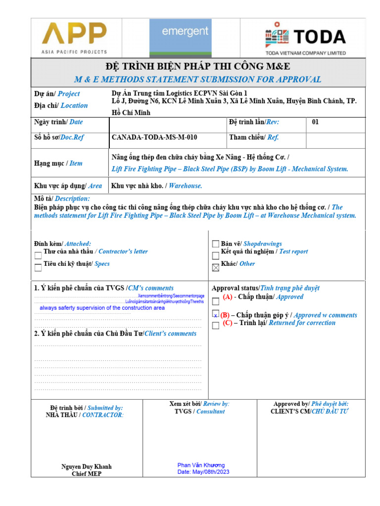 BPTC - NÂNG ỐNG | PDF