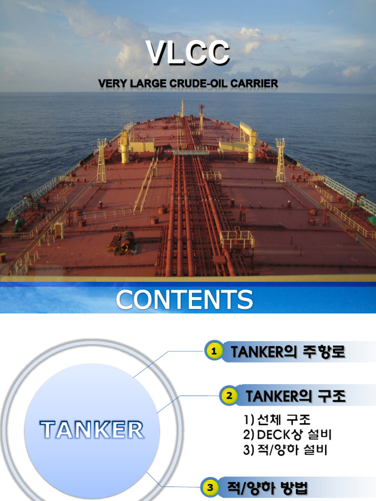2023 - 1학기 - 10 - 11주차 - 액화가스운반선기초 (10 - 11강 - VLCC 구조및DECK설비) - 230523 ...