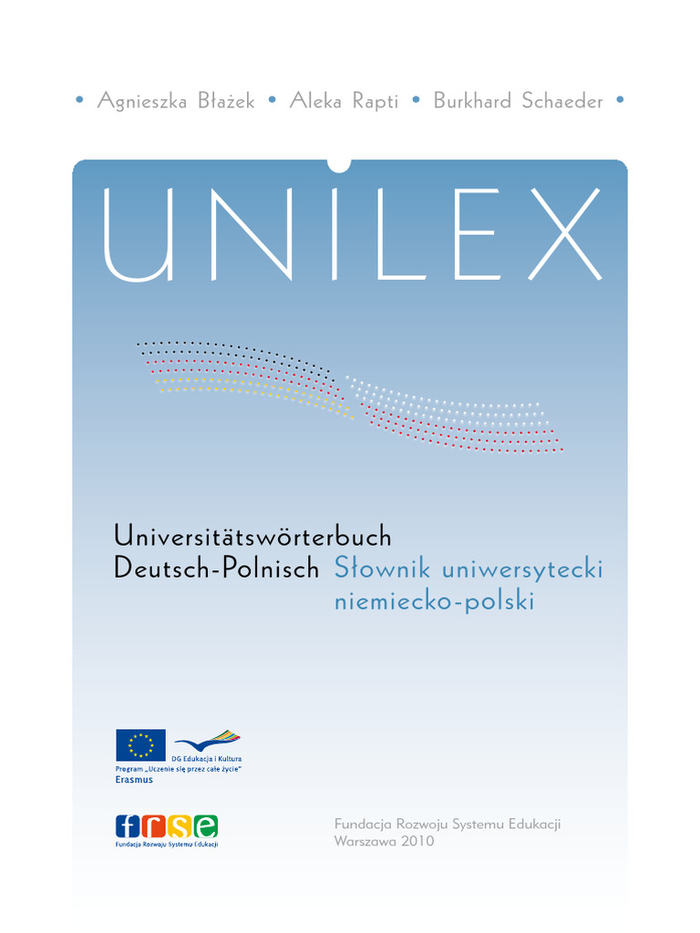 Slownik Uniwersytecki de PL | PDF