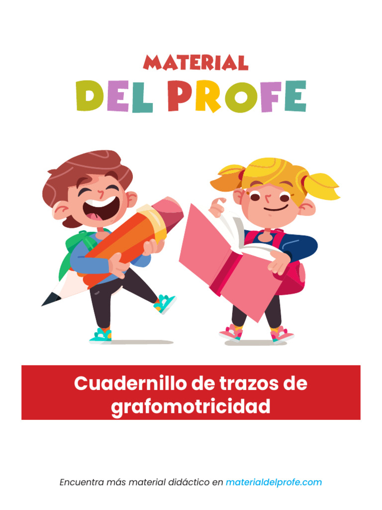 Cuadernillo De Trazos De Grafomotricidad Pdf