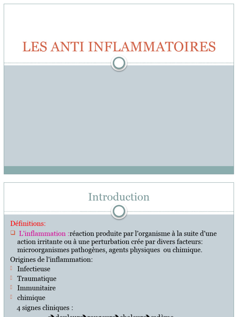 Ains Et Ais | PDF | Prostaglandine | Anti-inflammatoire non stéroïdien