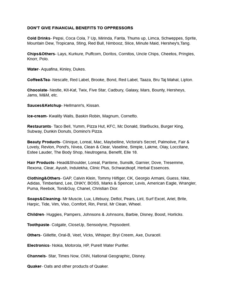 Boycott! Boycott! | PDF