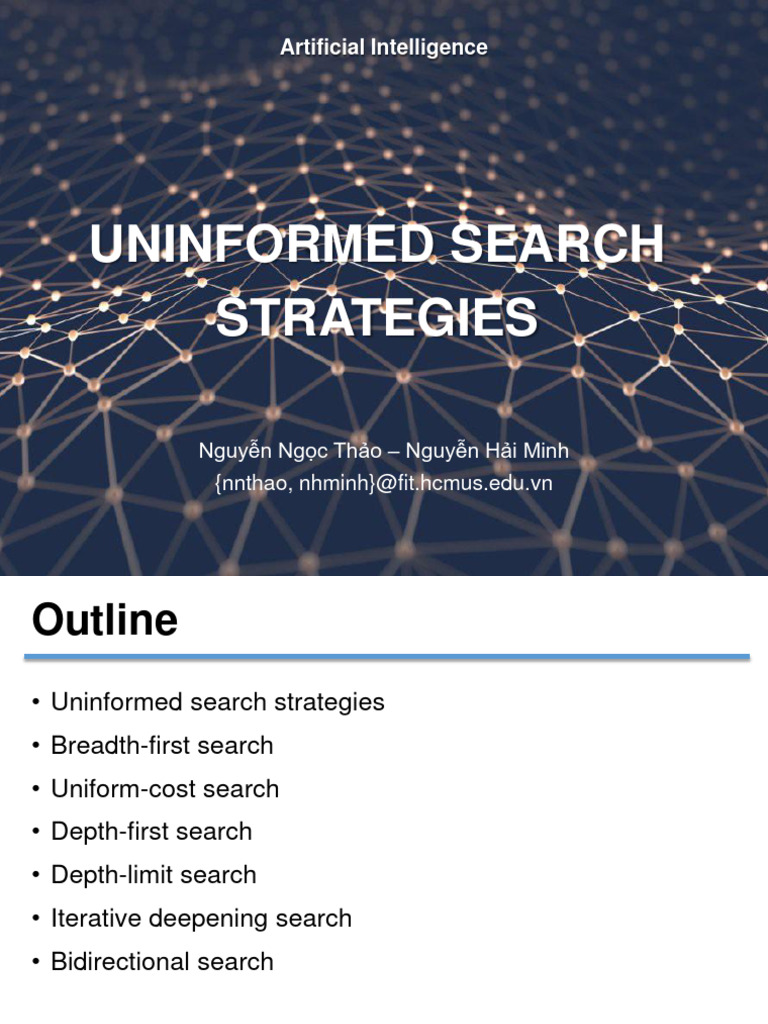 2021 Lecture03 P2 UninformedSearch | PDF