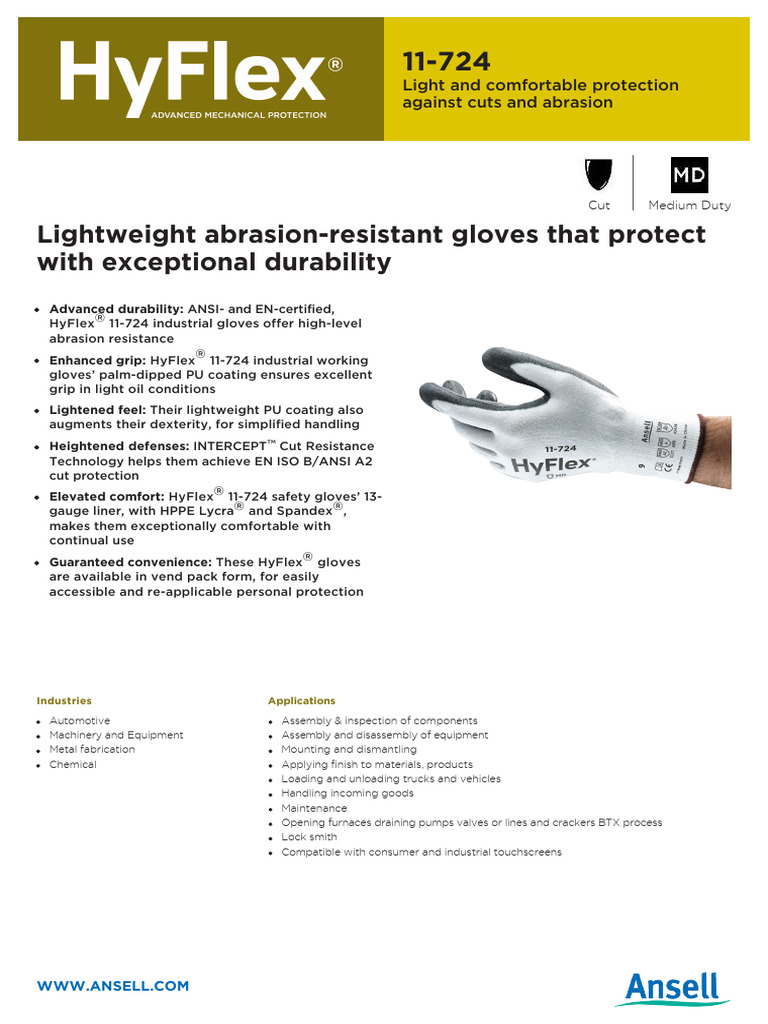 Hyflex-11-724 Pds Us | PDF | Manufactured Goods