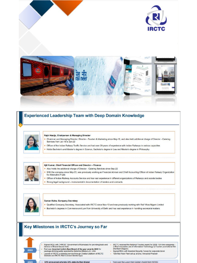 IRCTC | PDF