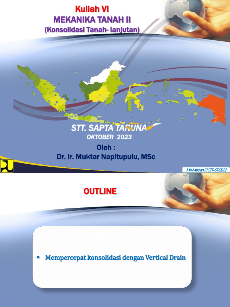 Konsolidasi Tanah dengan PVD | PDF | Teknologi & Rekayasa