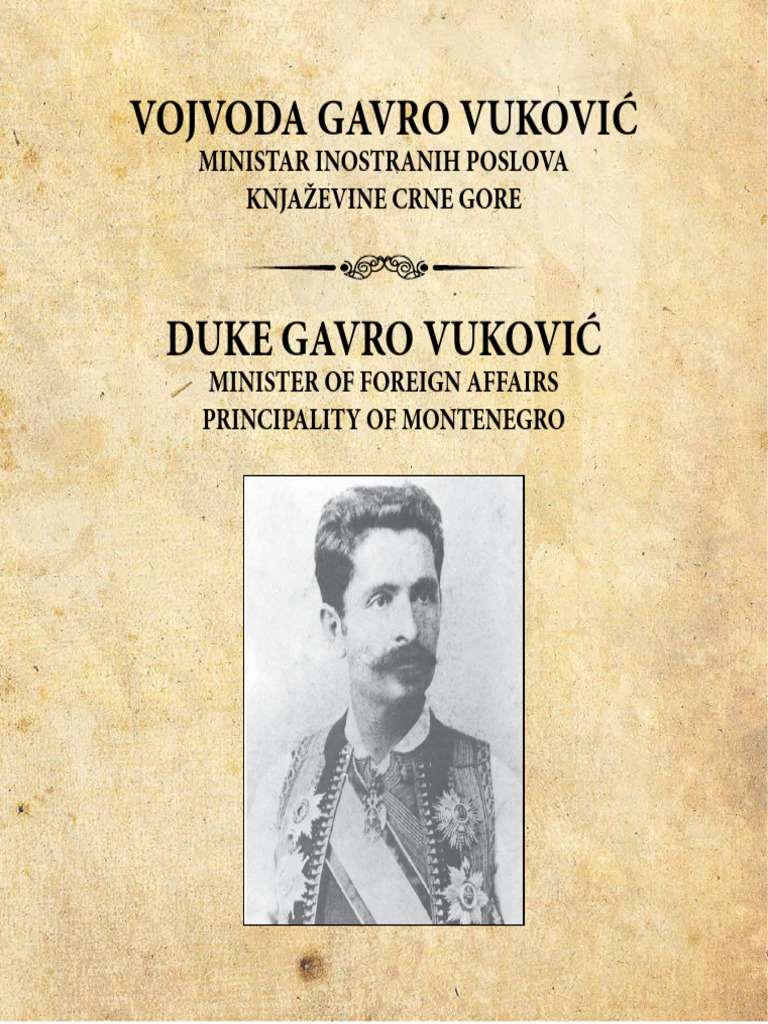 Vojvoda Gavro Vukovic | PDF