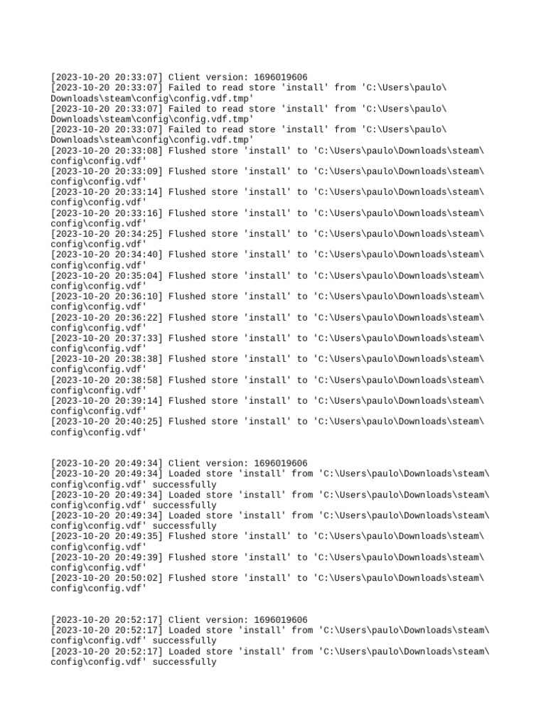 Configstore Log | PDF | Computer Engineering | Computer Science