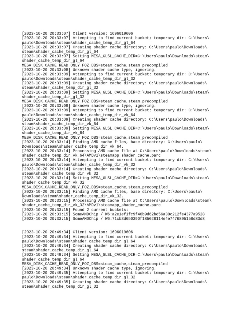 Shader Log Pdf