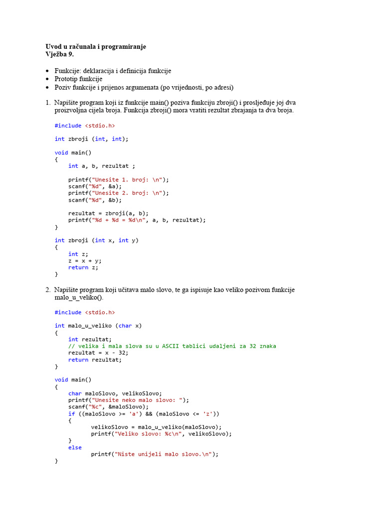 Vjezba 9 Uurp 2018 19 | PDF