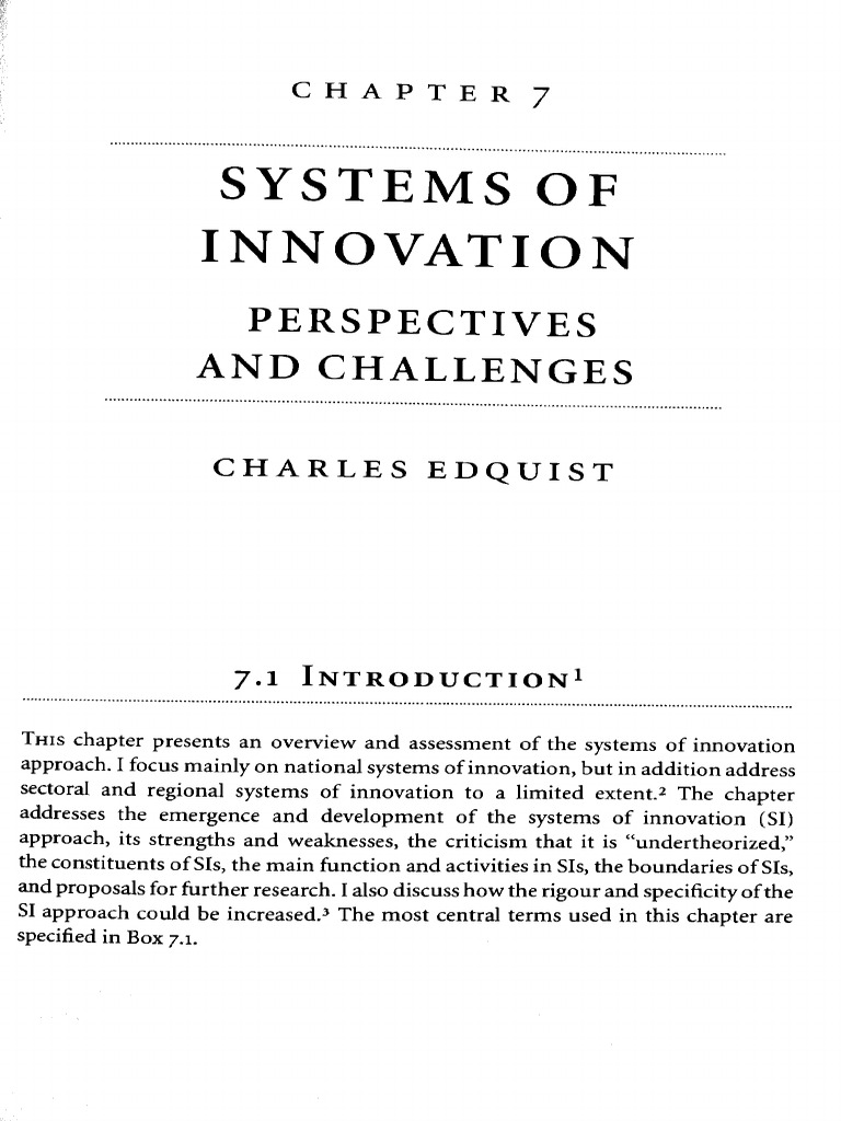 Edquist 2004 | PDF
