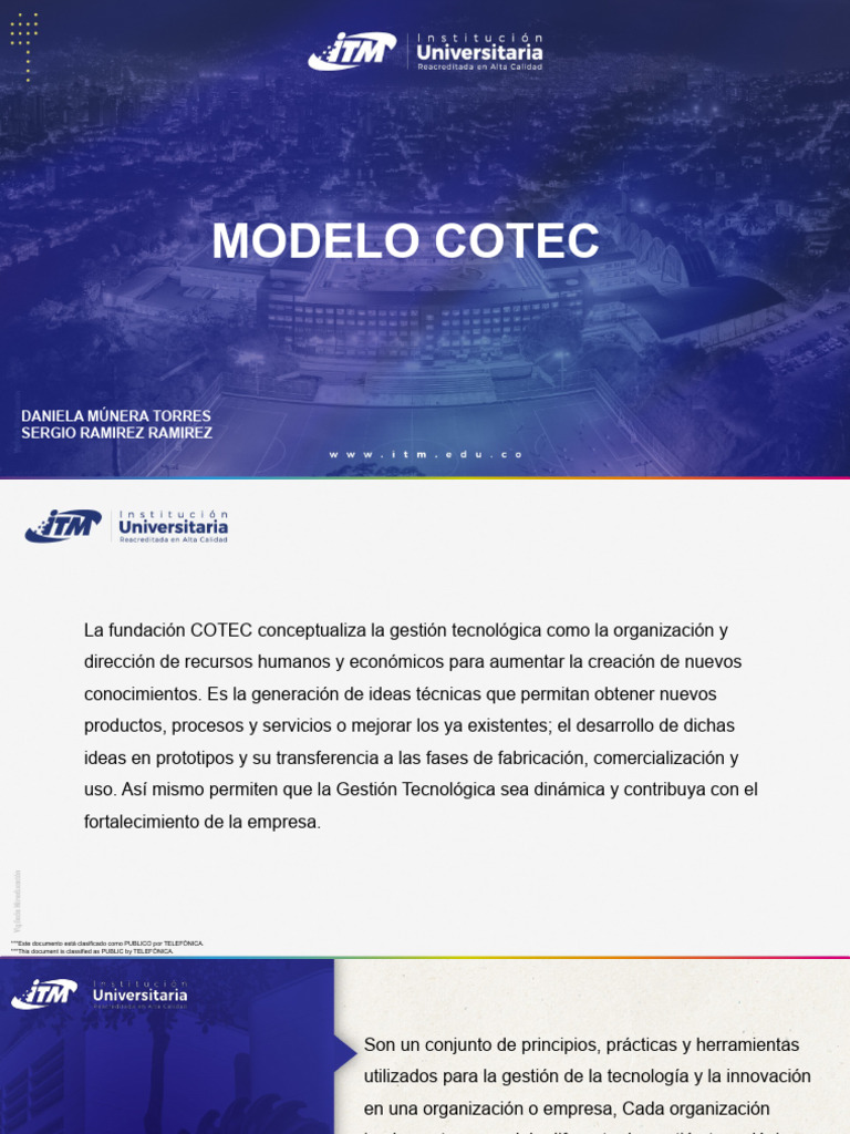 Gestión Tecnológica con COTEC | PDF