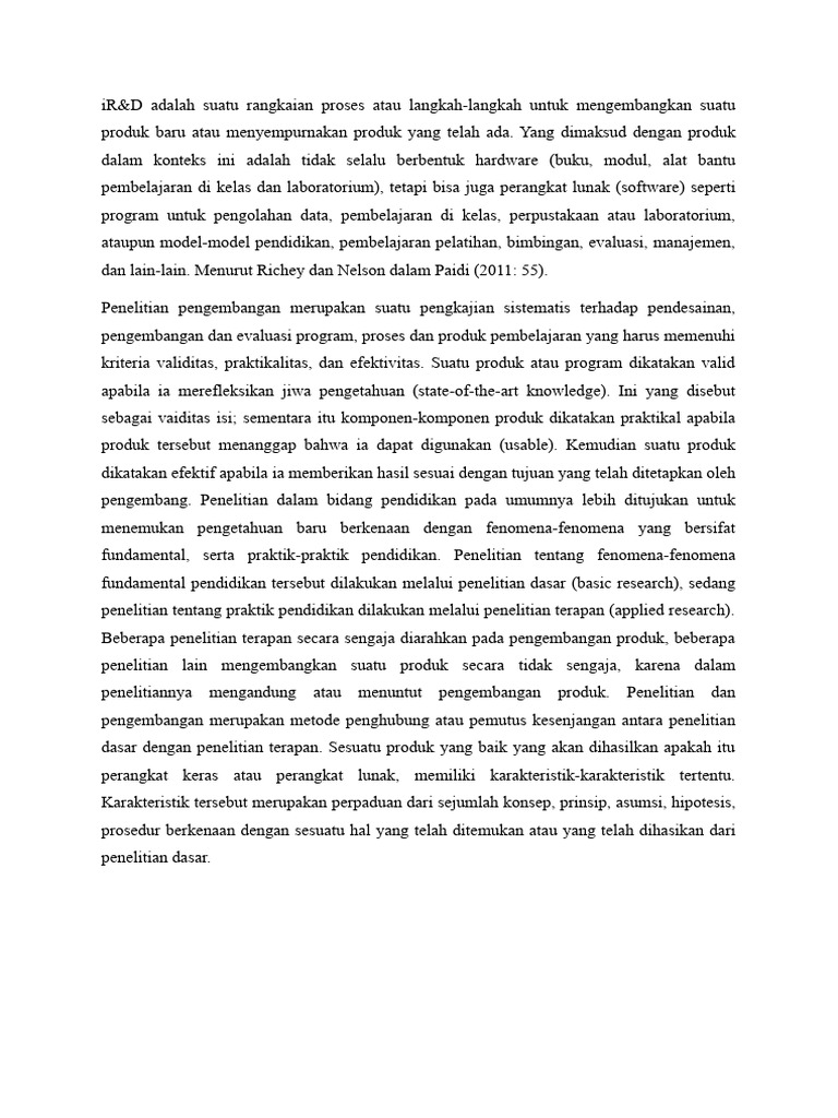 Pengertian RND | PDF | Karier & Perkembangan