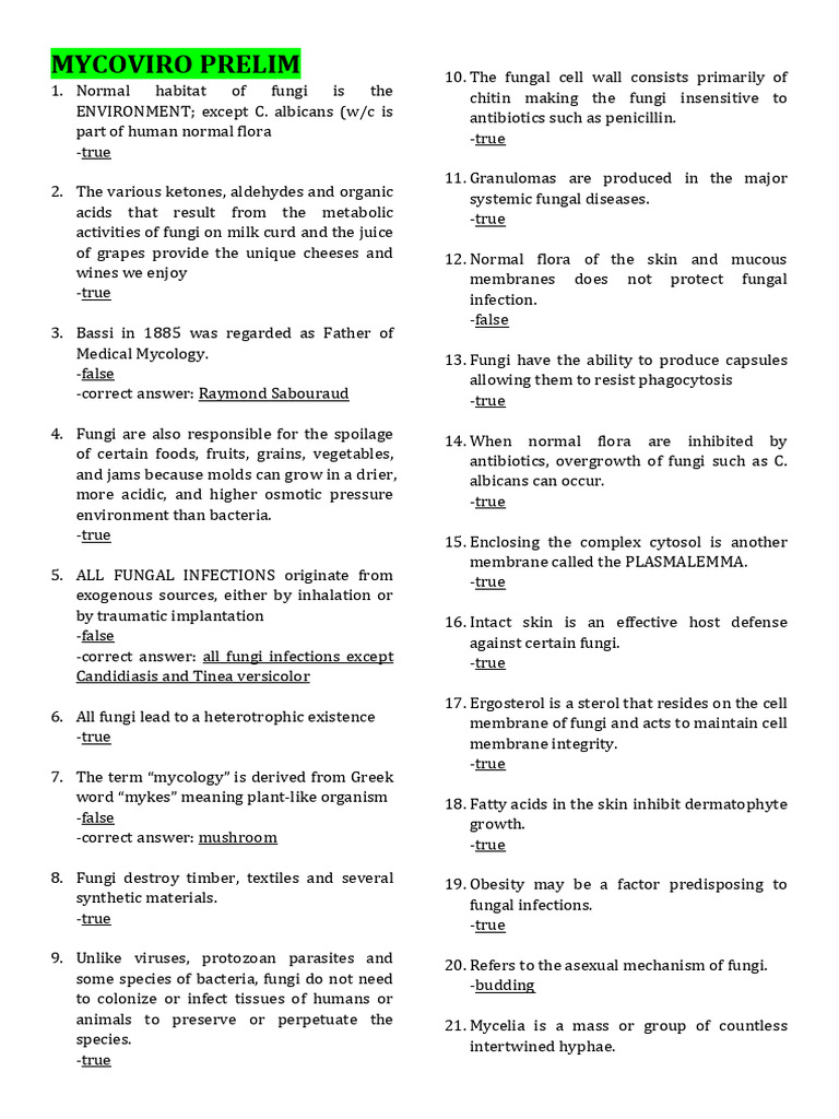 Mycoviro Prelim | PDF