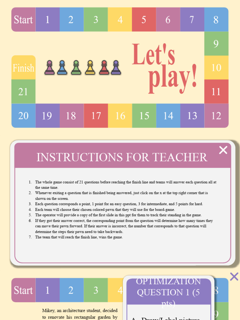 Basic Calculus - Board Game | PDF