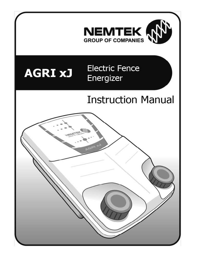 Nemtek Agri Energizer User-And-Installer | PDF | Insulator (Electricity ...
