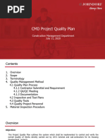 Construction Project Quality Plan SAMPLE | PDF | Quality Assurance | Audit