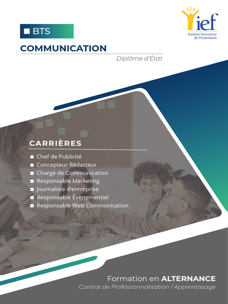 BTS Communication en Alternance | PDF