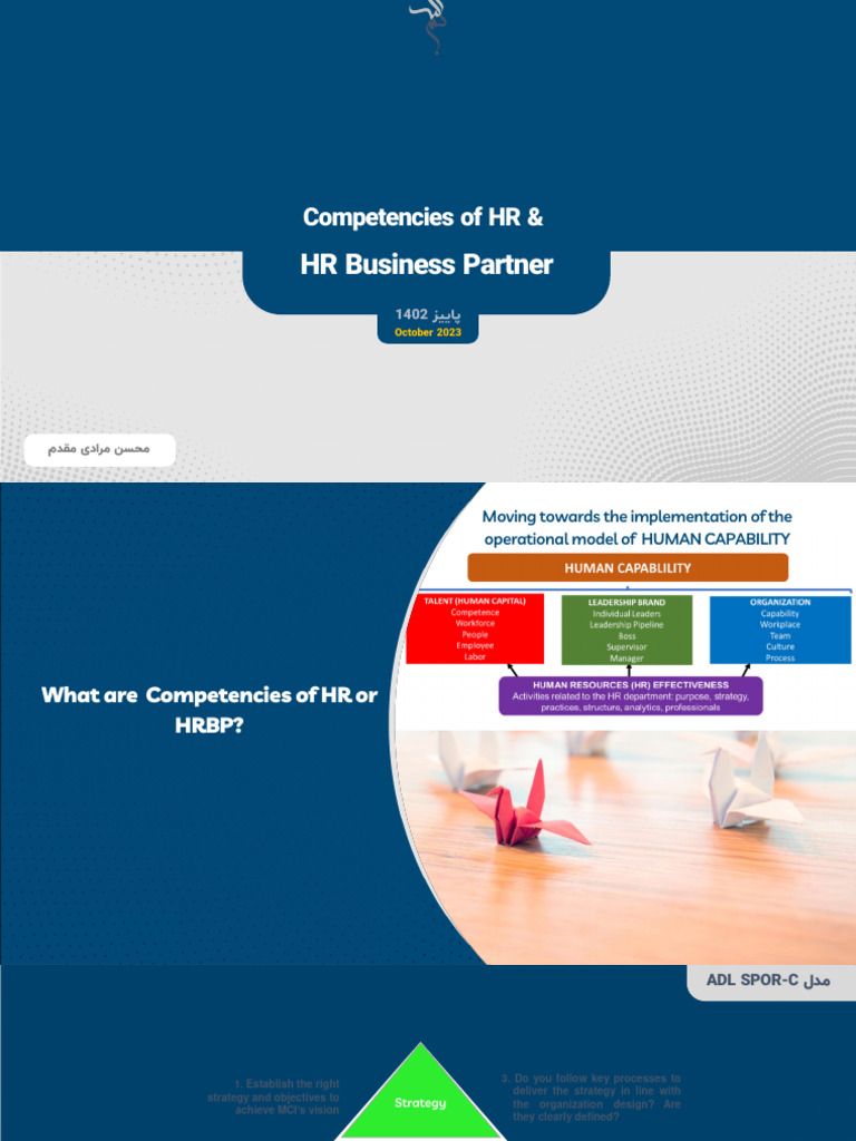 HR & HRBP Competencies | PDF | Information | Accounting