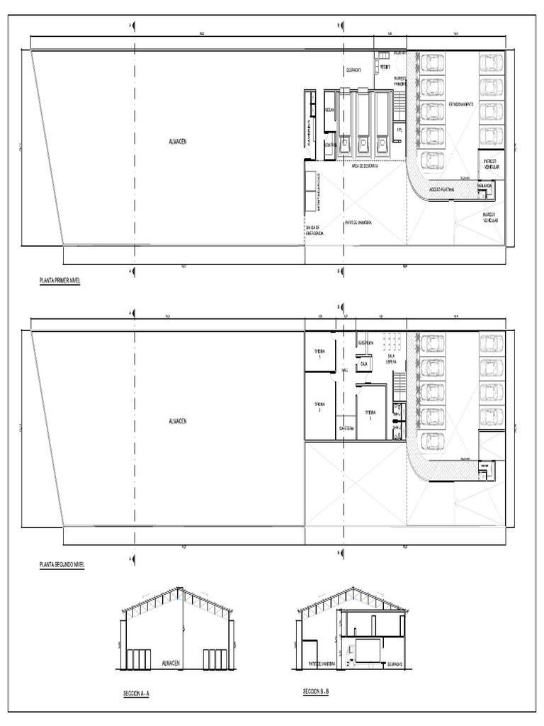 Plano Almacen J | PDF