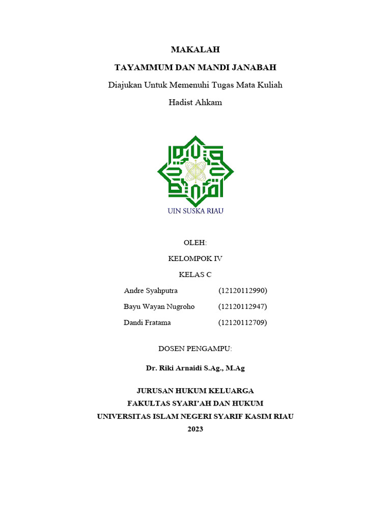 MAKALAH HAPA Kel 1 | PDF