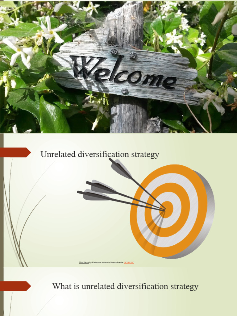 Unrelated Diversification Strategy Explained | PDF | Diversification ...
