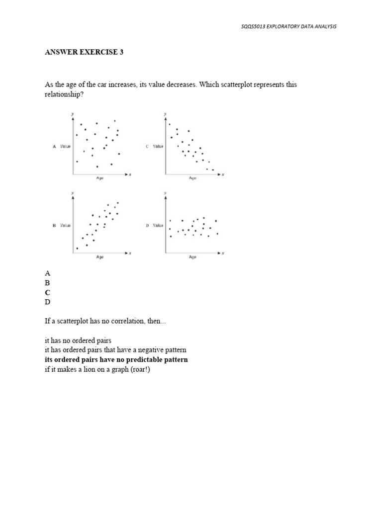 Answer Exercise 3 | PDF | Statistics | Statistical Analysis
