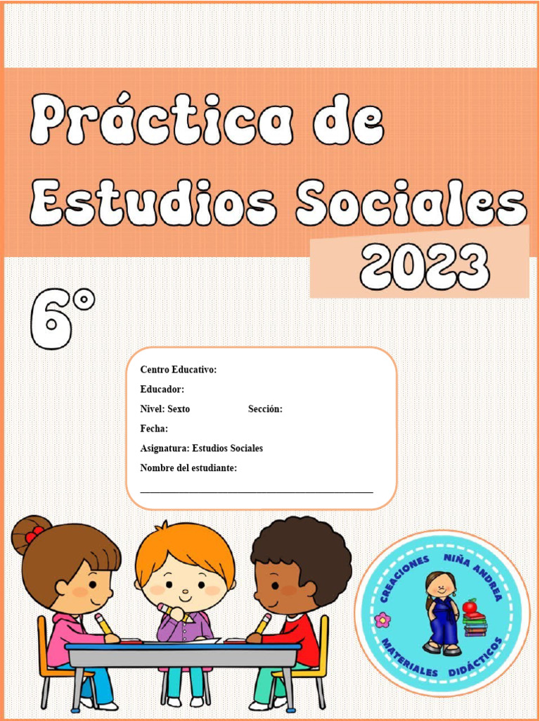 6° AM Práctica para Prueba Estandarizada - Estudios Sociales | PDF ...