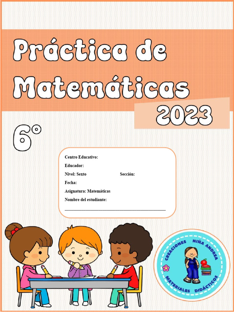 6°AM Práctica de prueba estandarizada - Matemáticas | PDF | Geometría ...