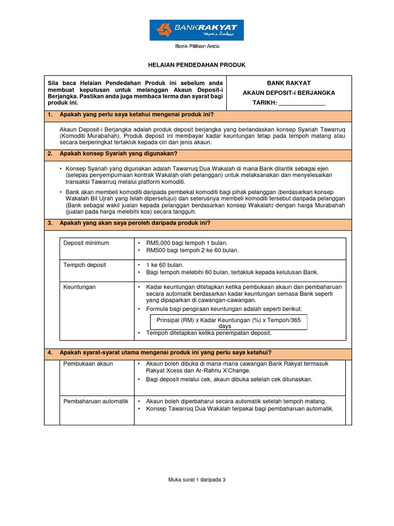 Product Disclosure Sheet BM 12052022 | PDF